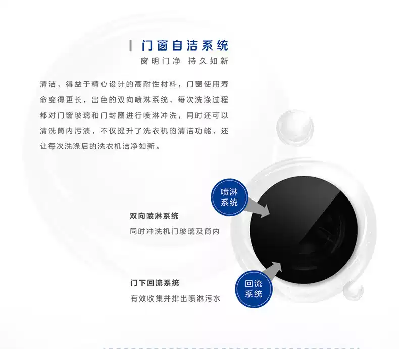 Panasonic/松下奕仕系列E18P/7/M/ER185/ER197/Q/M天幕蓝洗烘套装