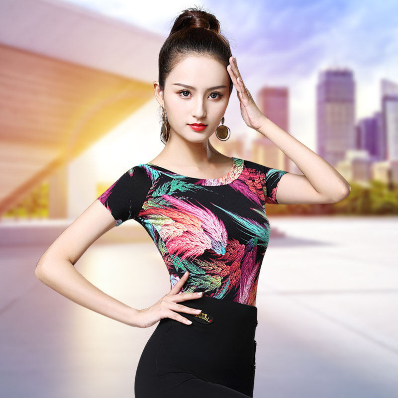2025 new modern dance tops for women recommended｜ballroom dance short ...
