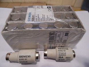 Siemens熔断器5SB2 61 5SB261-16A 5SB181/281-25A 500V gL/gG