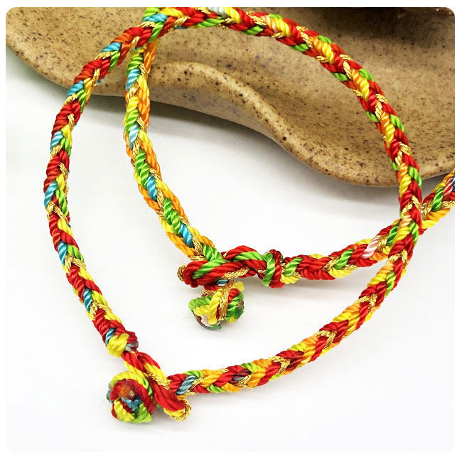 生日礼物手工编织五彩绳本命年闺蜜手链情侣手链女手绳-阿里巴巴