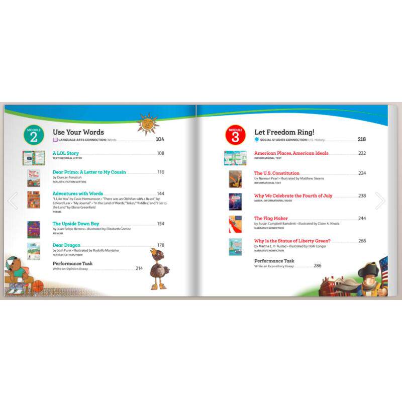 HMH Into Reading Student myBook Softcover Set Grade 3，小学三年级阅读新体验？-儿童读物 ...