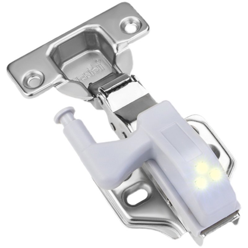 [USD 4.93] LED cabinet hinge lamp wireless wardrobe lampshade wine ...