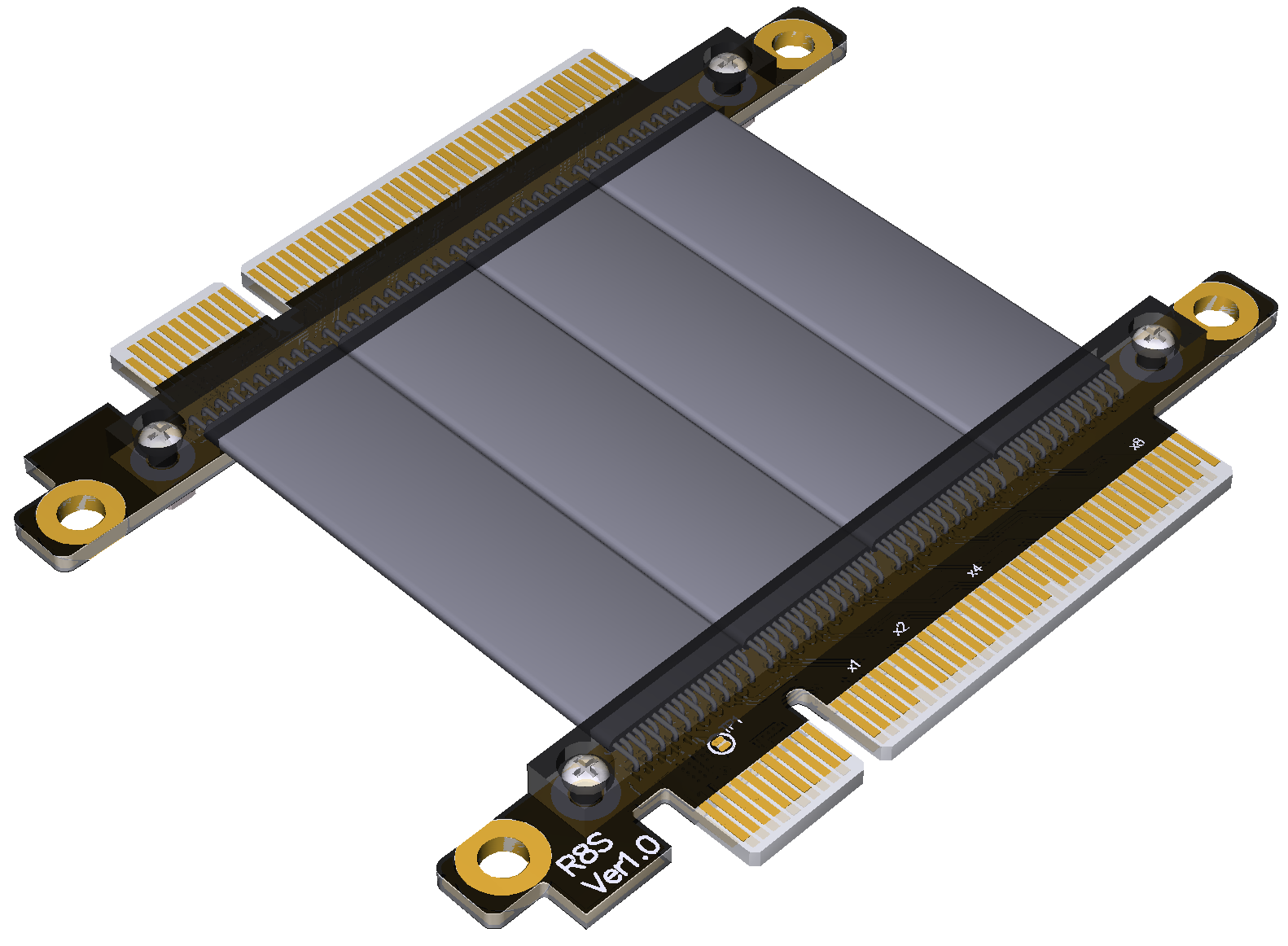 [USD 21.54] ADT PCI-E extension cable x1 x4 x8 x16 male-to-male to ...