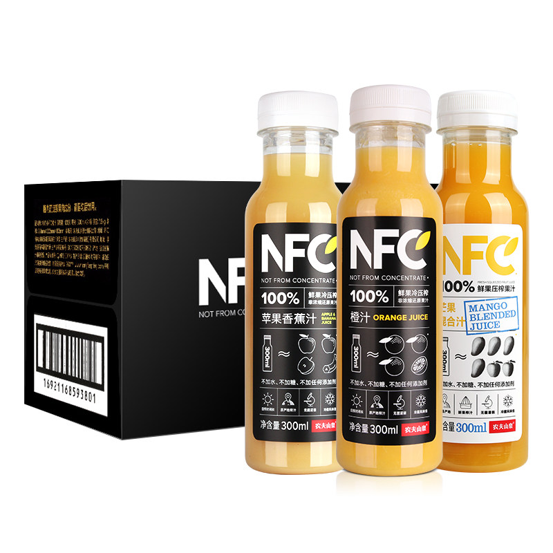 [USD 53.64] Nongfu Spring NFC orange juice mango juice apple banana ...