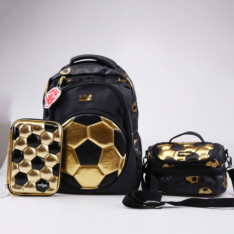 Australian smiggle gold soccer backpack, direct from new zealand ...