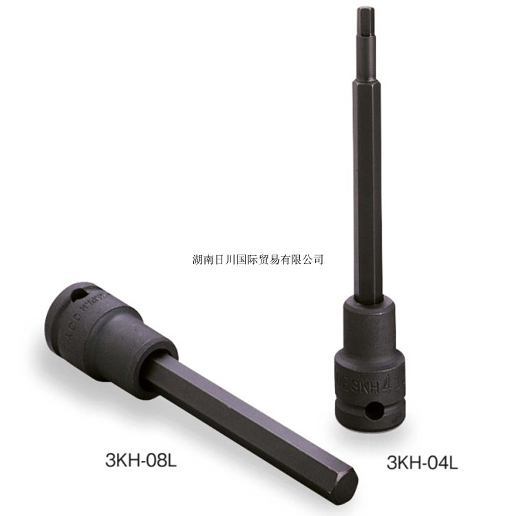 日本TONE前田 3KH-04L 05L 06L 08L 10L 12L 内六角套筒 公制3/8