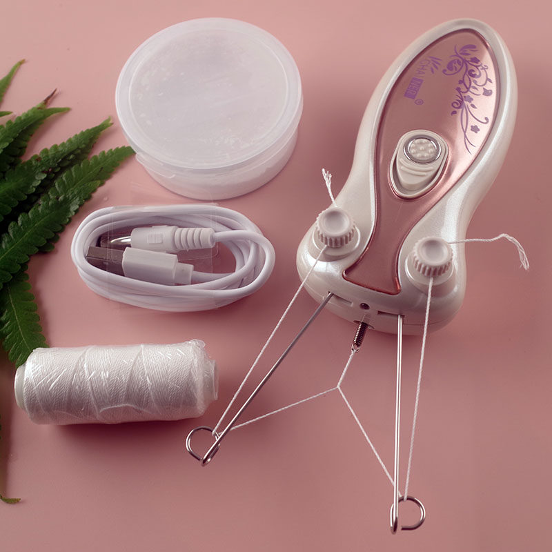 黄皮姐妹闭眼入！这款电动挽面器真的能让你脸干净到发光_女士脱毛_淘宝美妆网