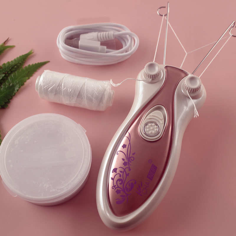 黄皮姐妹闭眼入！这款电动挽面器真的能让你脸干净到发光_女士脱毛_淘宝美妆网