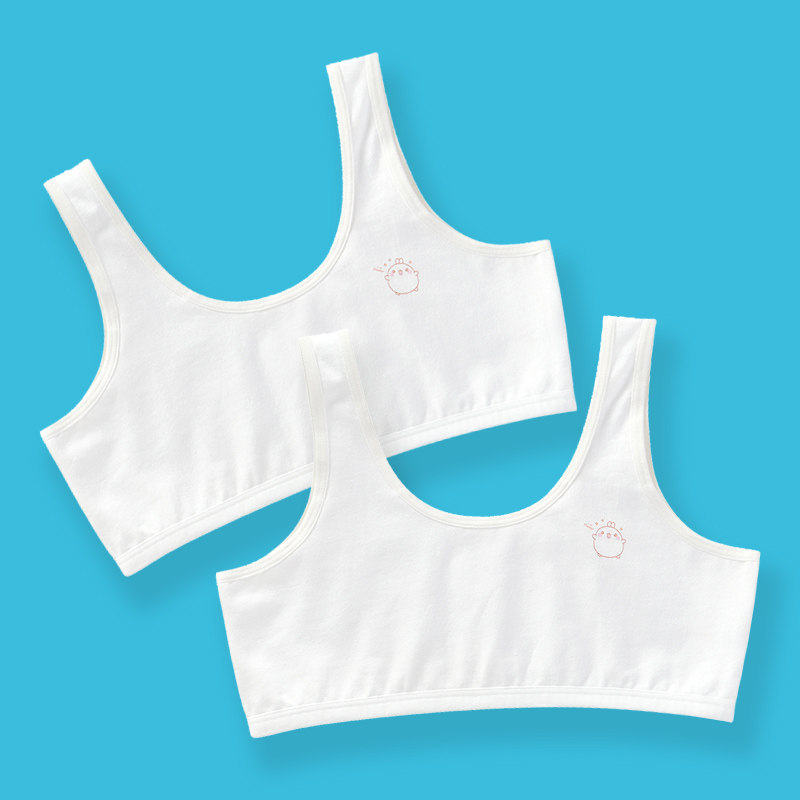 [USD 14.03] Girls developmental small vest 8-10 children's bra 9-12 ...