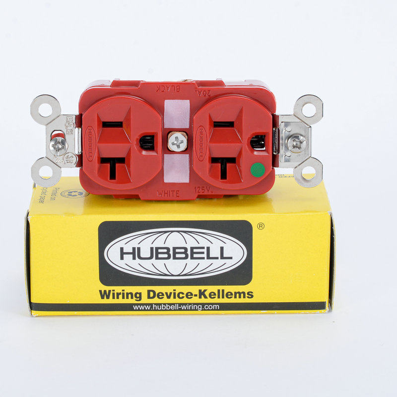 HIFIDIY论坛-渠道招商原装美国 HUBBELL荷宝 HBL8300RED医疗级美标电源插座芯 - Powered by Discuz!