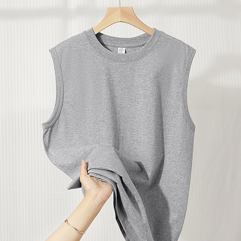 2025 hot seller recommendation | 260g heavyweight pure cotton tank top ...
