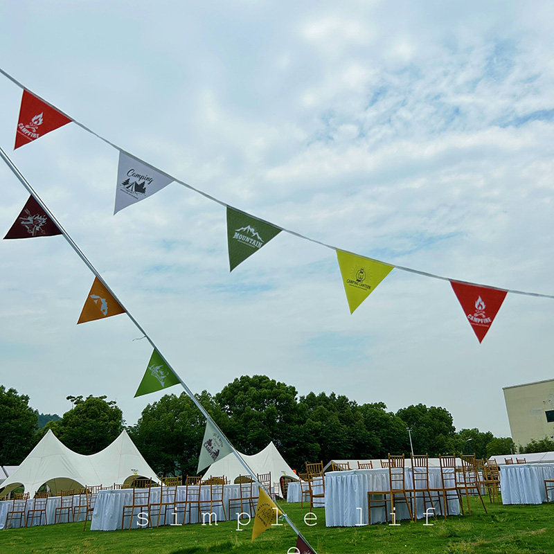 Outdoor camping decorative flag: light up your picnic canopy and create ...
