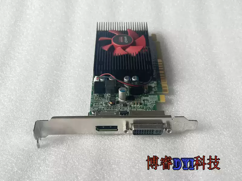 AMD戴尔 R5 430 2GB GDDR5 独立显卡 DP支持4K 60HZ 大小机箱通用
