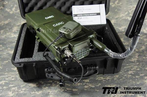 TRI PRC-117G(UV) multi-function dual-segment FM Radio (knapsack car ...