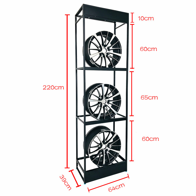 Promotional hub display rack Car hub display rack rim shelf Tire bell ...