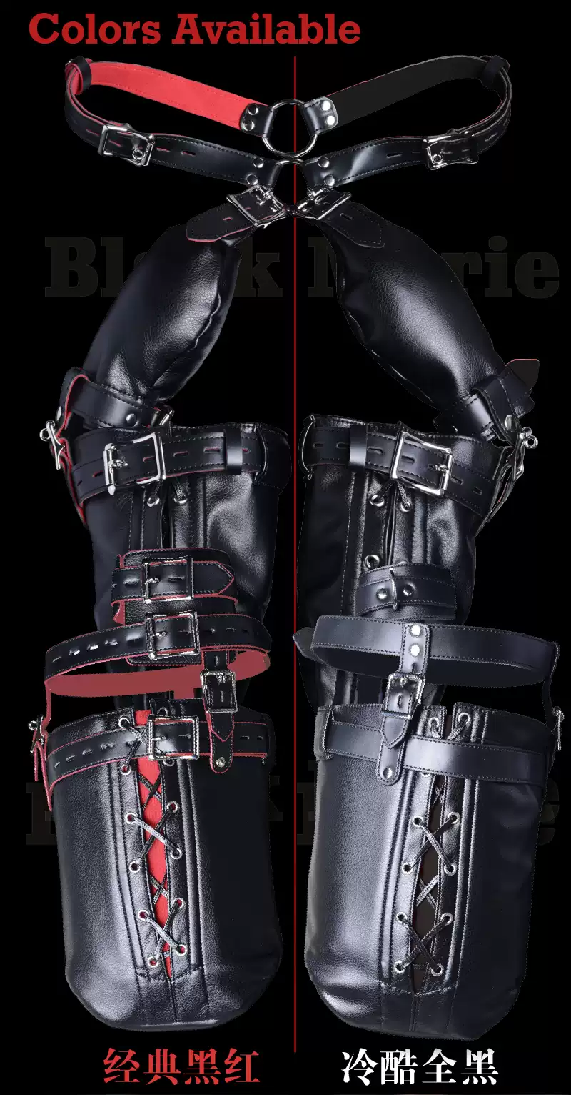 狗狗造型皮革调情拘束套装 PU材质BDSM风格成人情趣配件