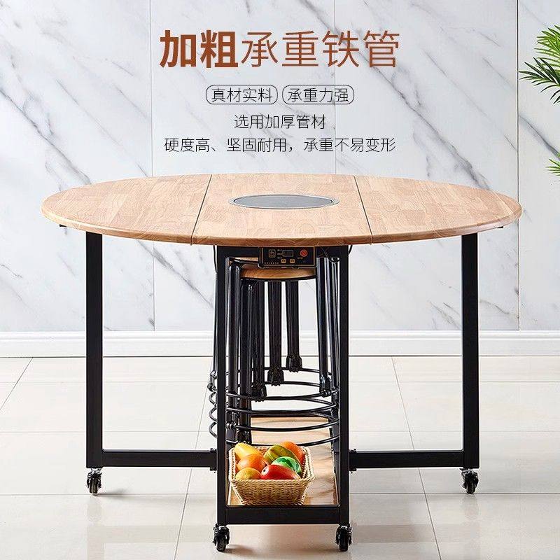 折叠圆桌餐桌如何巧妙适配小户型，2026年热门选择？-桌面-淘宝百科网