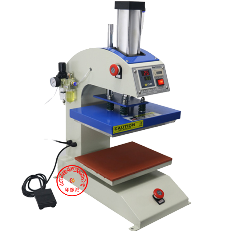 韩式高压热转印气动压烫机烫钻机自动烫唛机烫画机小型内衣烫标机-阿里巴巴