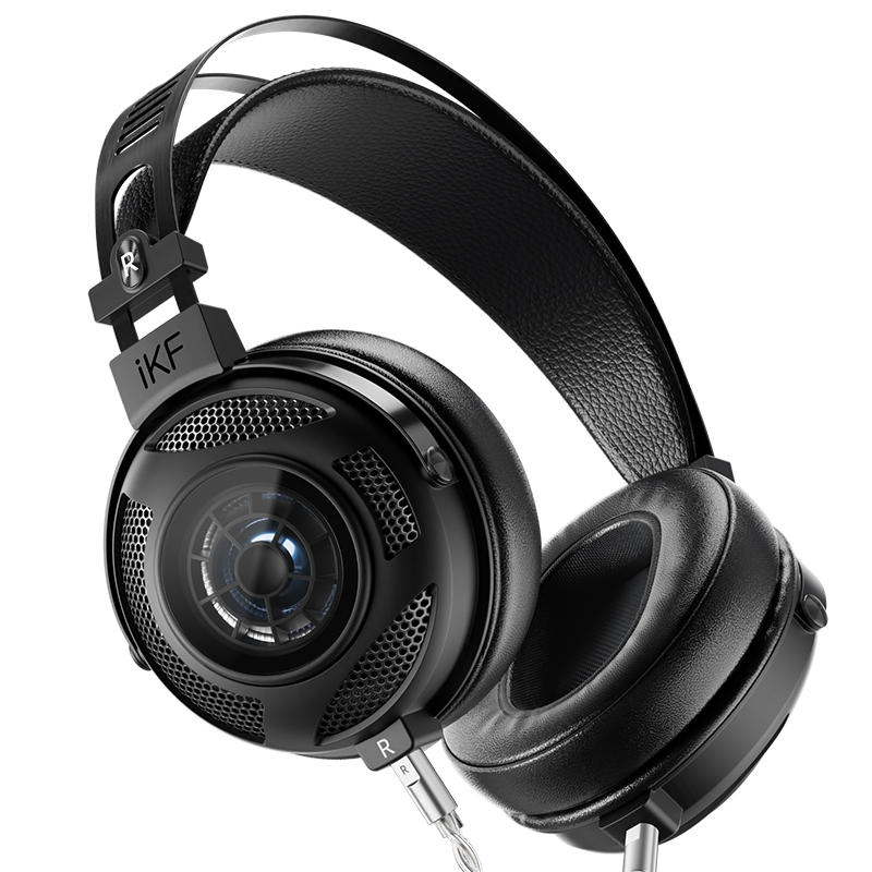 iKF VP7頭戴式大動圈監聽耳機封閉式高解析HiFi電競遊戲有線電腦