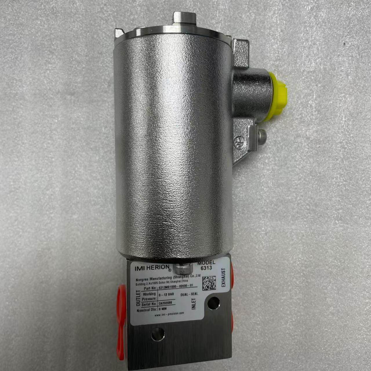 6313MR1000-02400-01,海隆Herion,防爆电磁阀,1/4'NPT螺纹