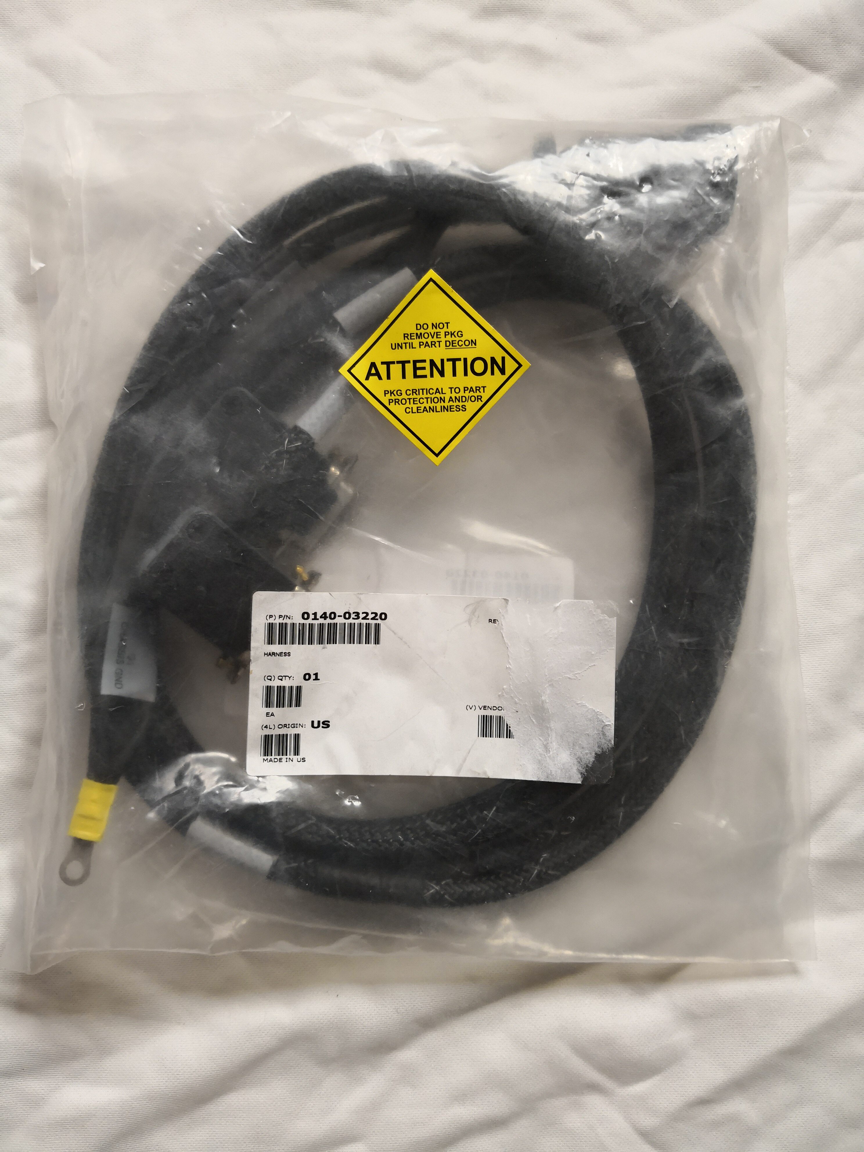 0140-03220 HARNESS ASSYW/SHIELD, DUAL ZONE, IHC, MC