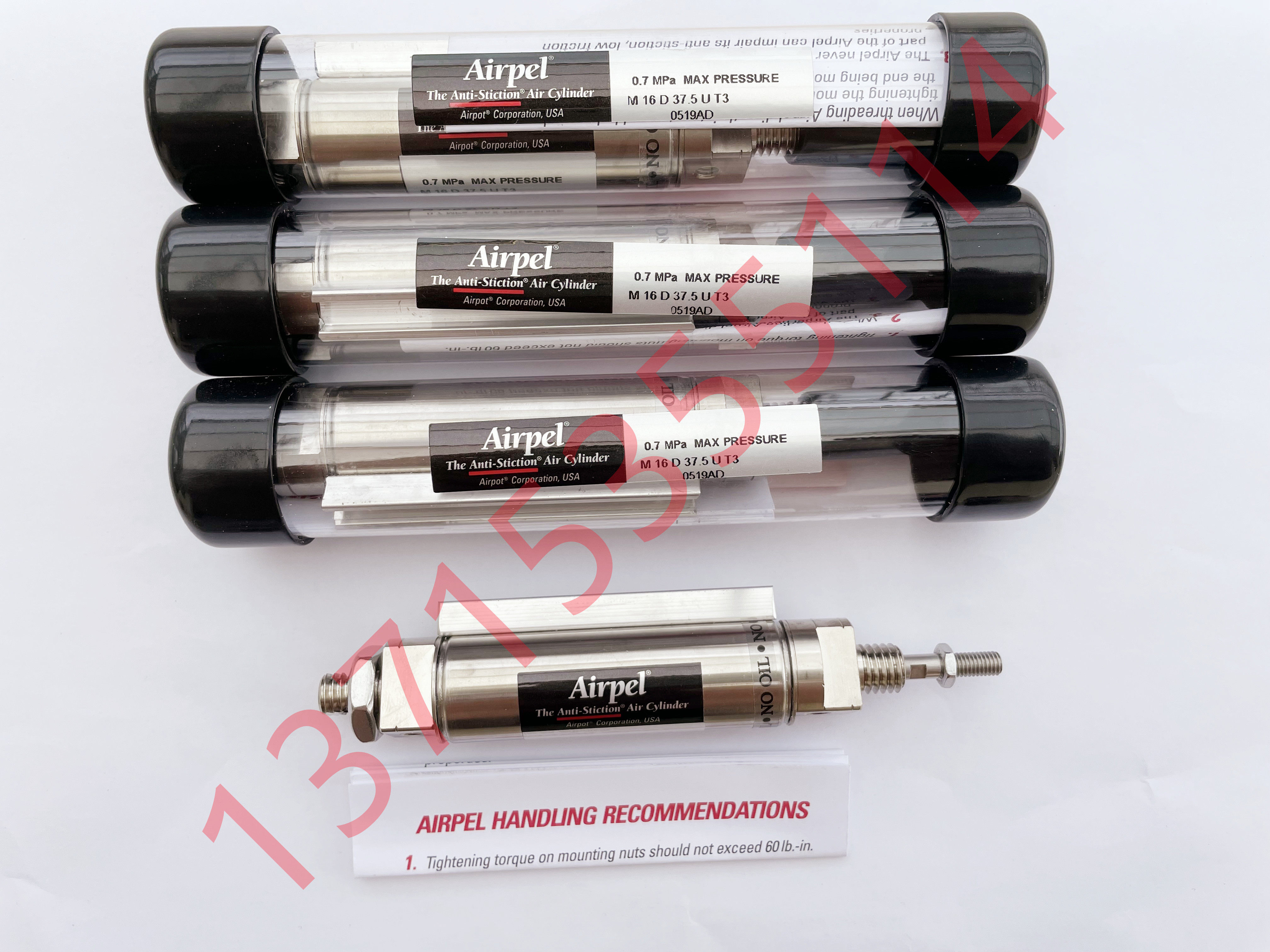 美国Airpel Airpot M16D系列气缸 工业气动元件