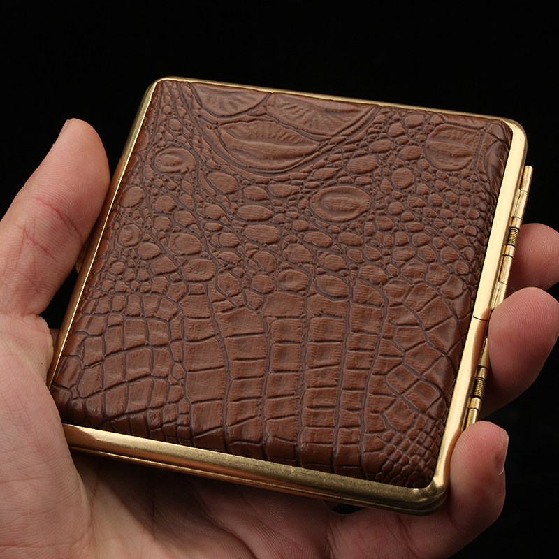 Why are these premium, ultra-slim, crocodile-patterned cigarette cases ...