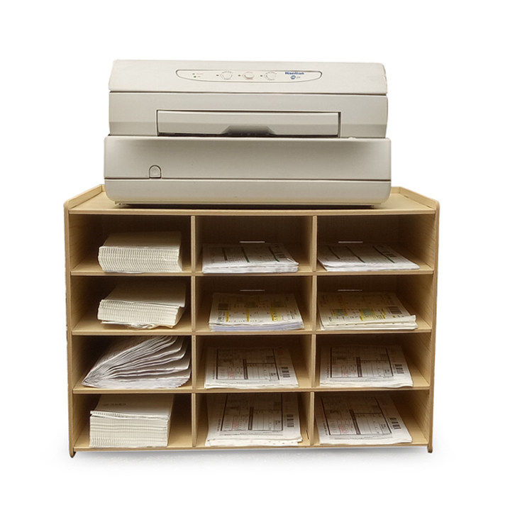 [USD 36.93] D042 Wooden A5 Express Single Shelf Desk Printer Rack ...