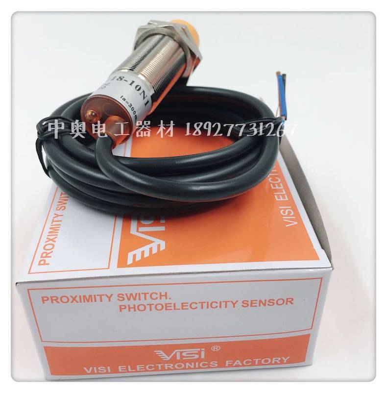 New visi Inductive Proximity Sensor VL-M18-10N1 NPN Normally Open