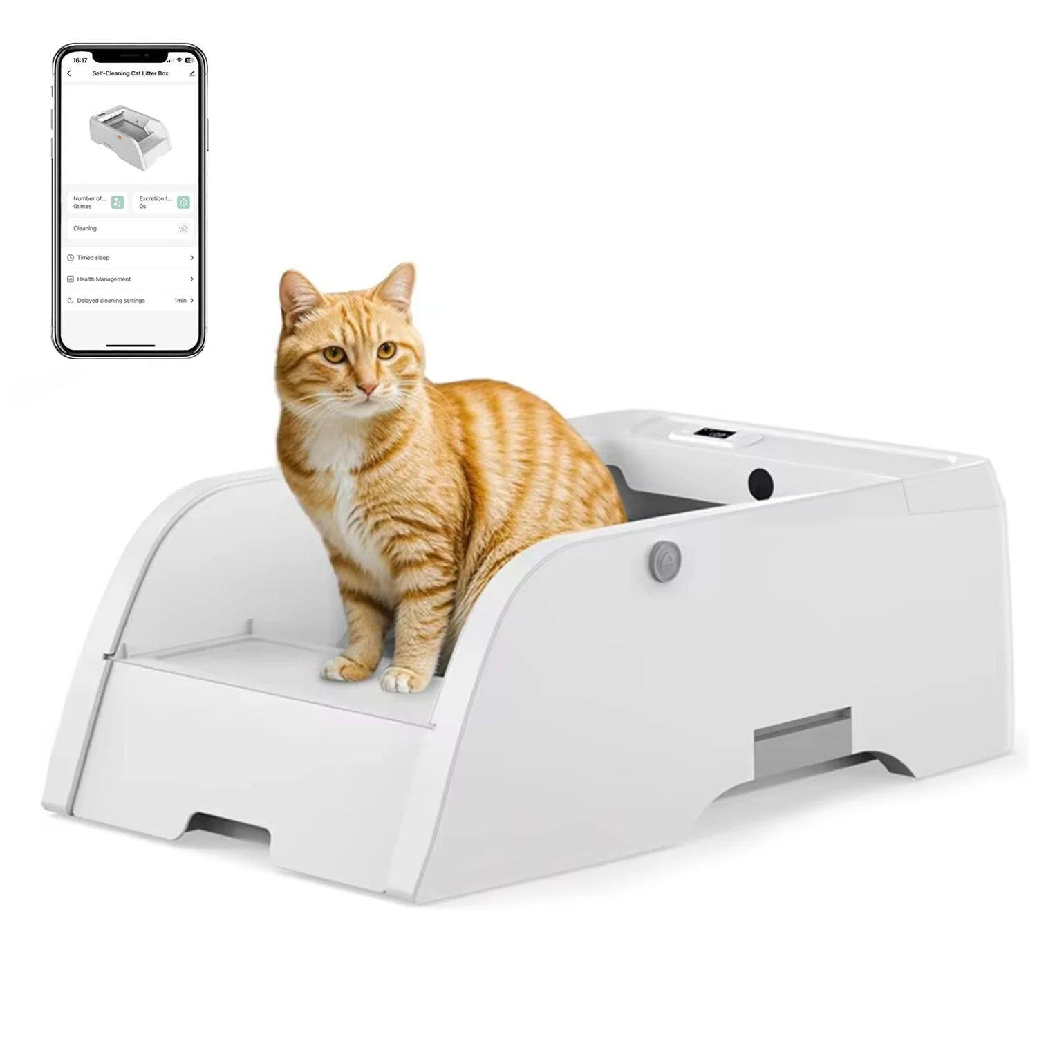 Smart cat litter box + app monitoring infrared version: make your cat’s ...