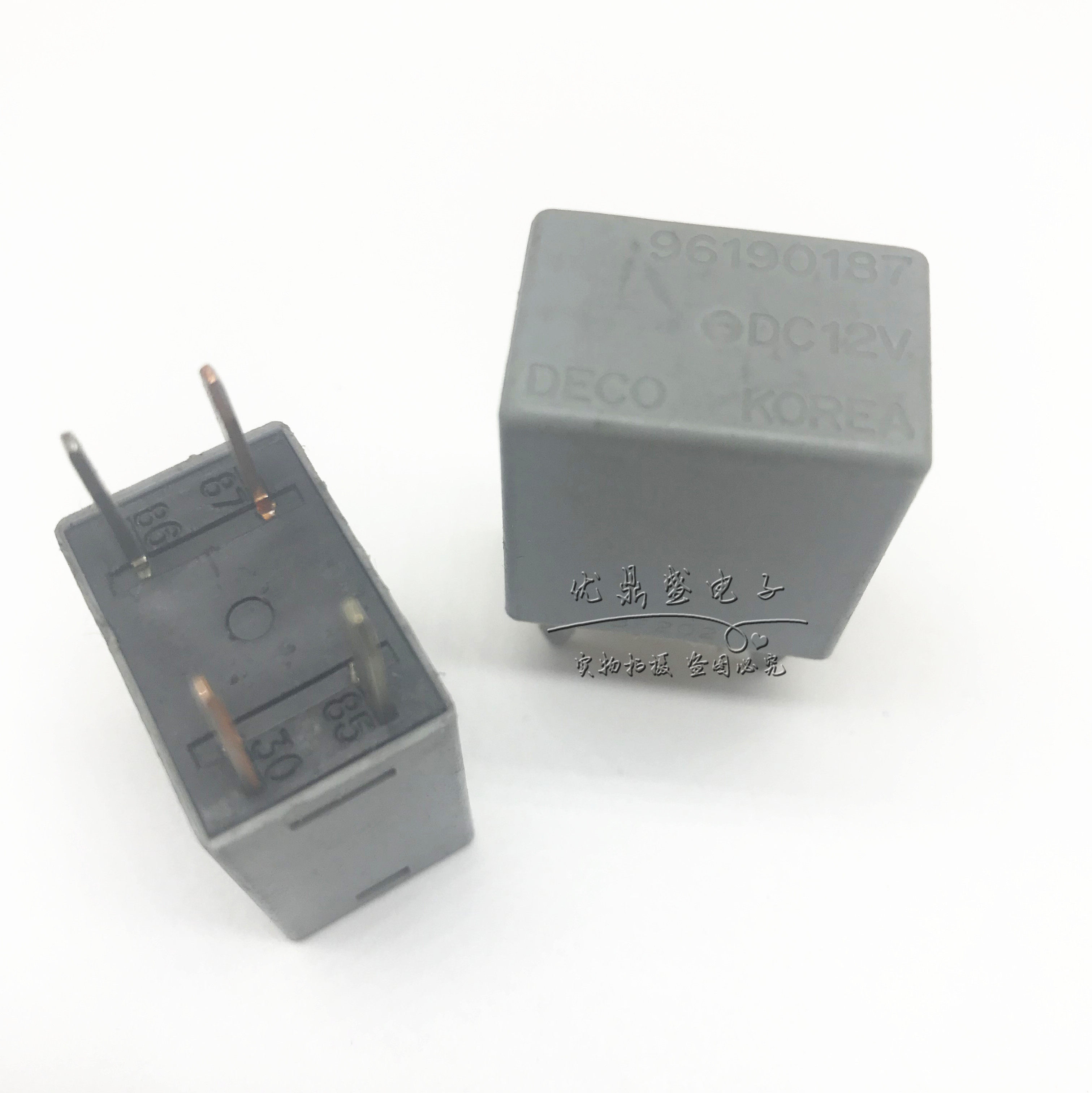 DECO KOREA继电器 96190187 DC12V 雪佛兰乐风10款 通用型4脚