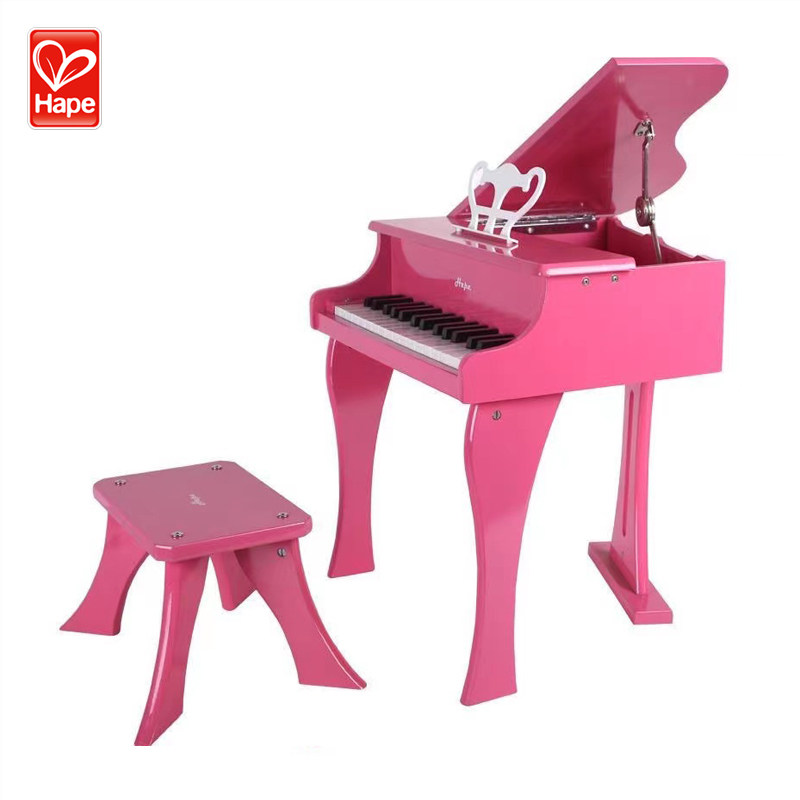 Hape 30键木质三角钢琴，初学者的音乐启蒙神器？🎵-钢琴/玩具钢琴-淘宝好物网