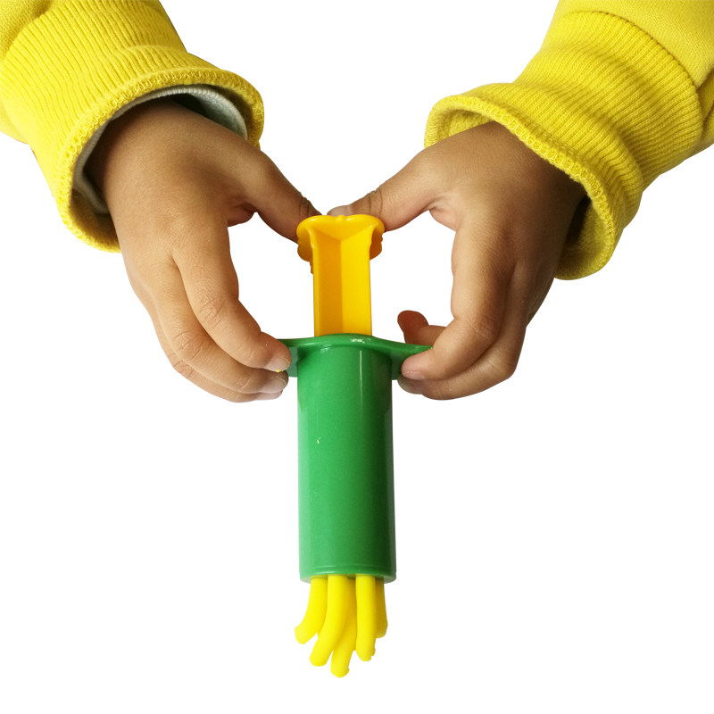 [USD 11.56] Rubber mud color hand molds set with children's color mud ...