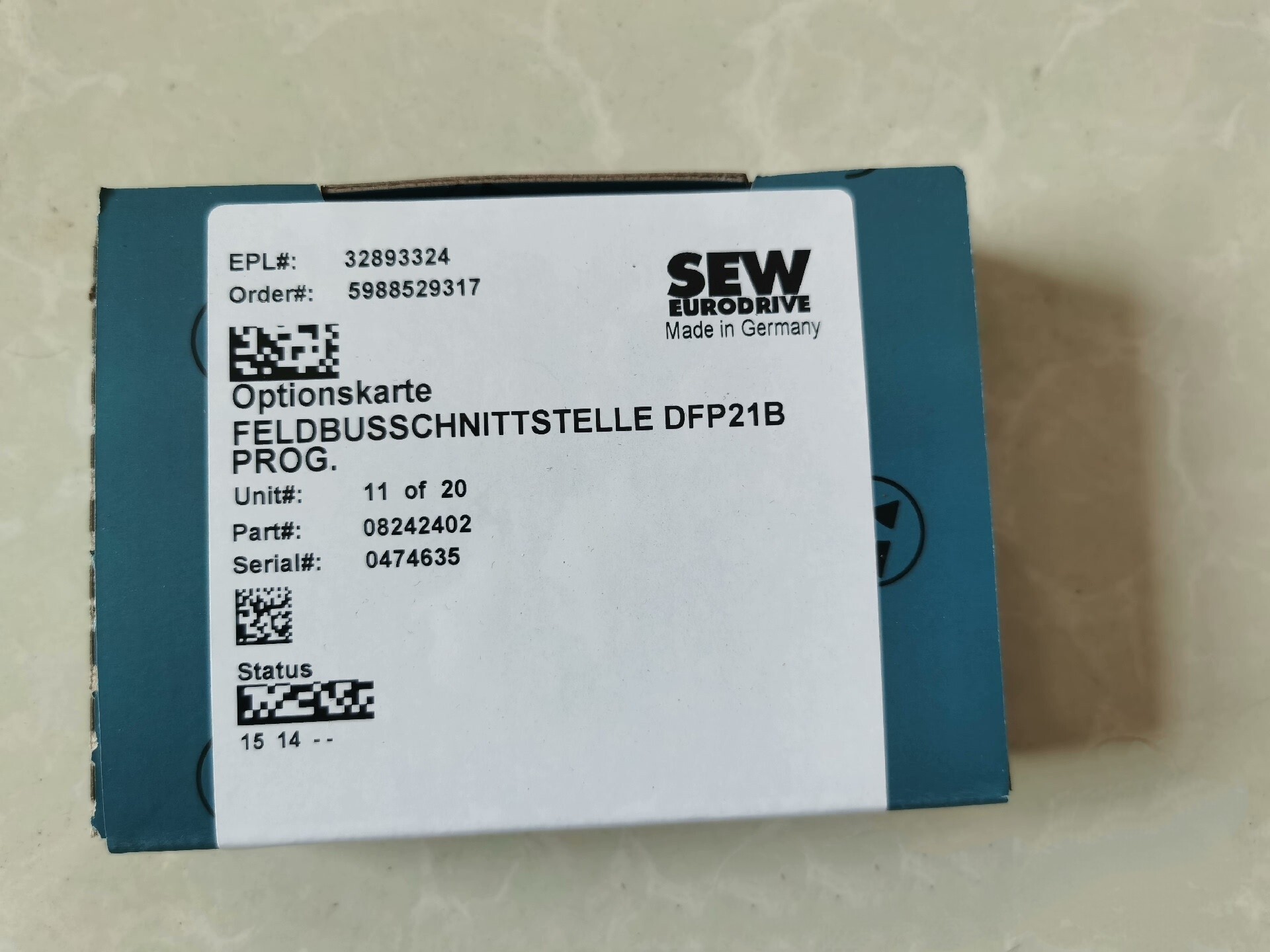 SEW通讯卡DFP21B、DEH11B、DER11B、DFI11B、DIO11B、DFE32B各自功能有何不同？-通用变频器-淘宝好物网