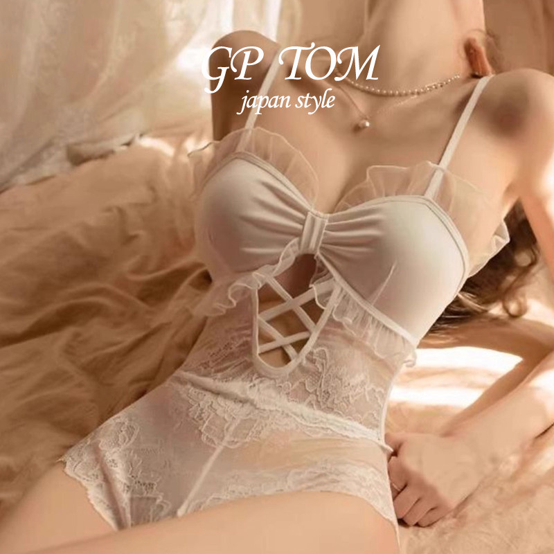 日本GP TOM性感蕾丝睡衣：小胸也能穿出大魅力，今晚就让它成为你的梦中情人💖-肚兜-淘宝百科网