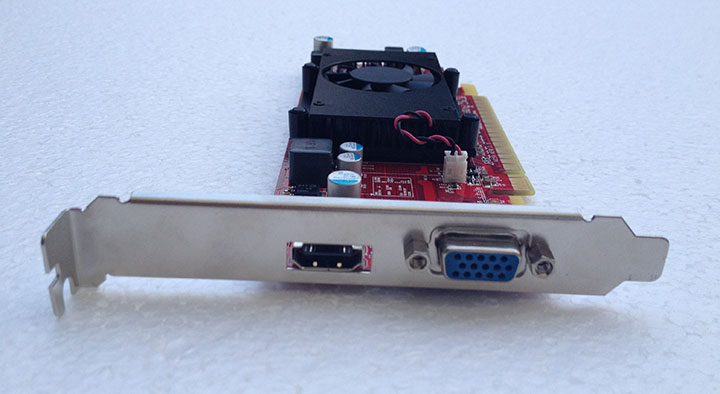 Disassemble Lenovo original graphics card MSI V313 VER:4 0 GT720 1G 2G ...