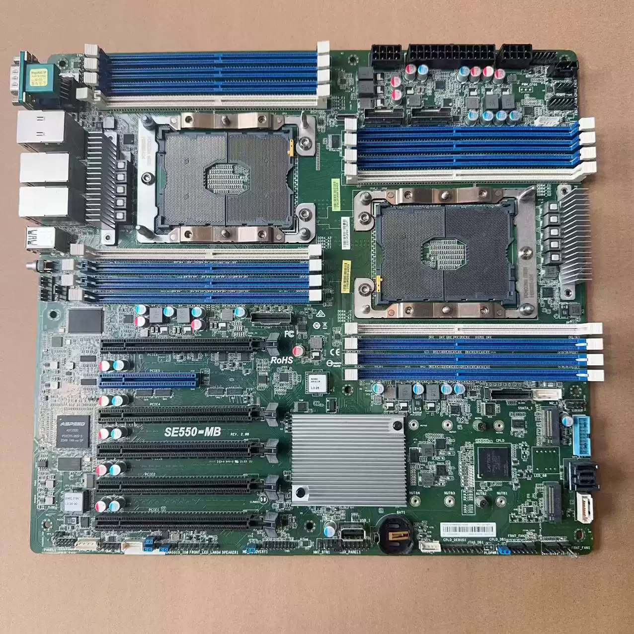 SE550-MB/C621芯片 LGA3647针脚双路服务器主板支持大功耗240WCPU