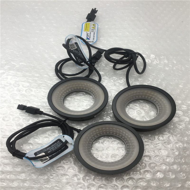 OPT機器視覺LED環形光源OPT-RLA760-UV 24VDC 4.8W 385nm無包裝