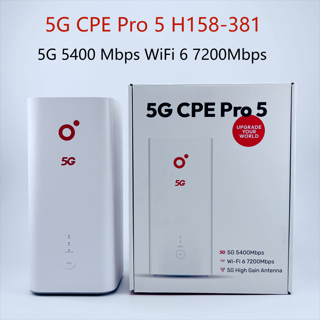 5G路由器华为智选 5G CPE PRO5 H158-381 支持国内5G锁SA高速直播-Taobao