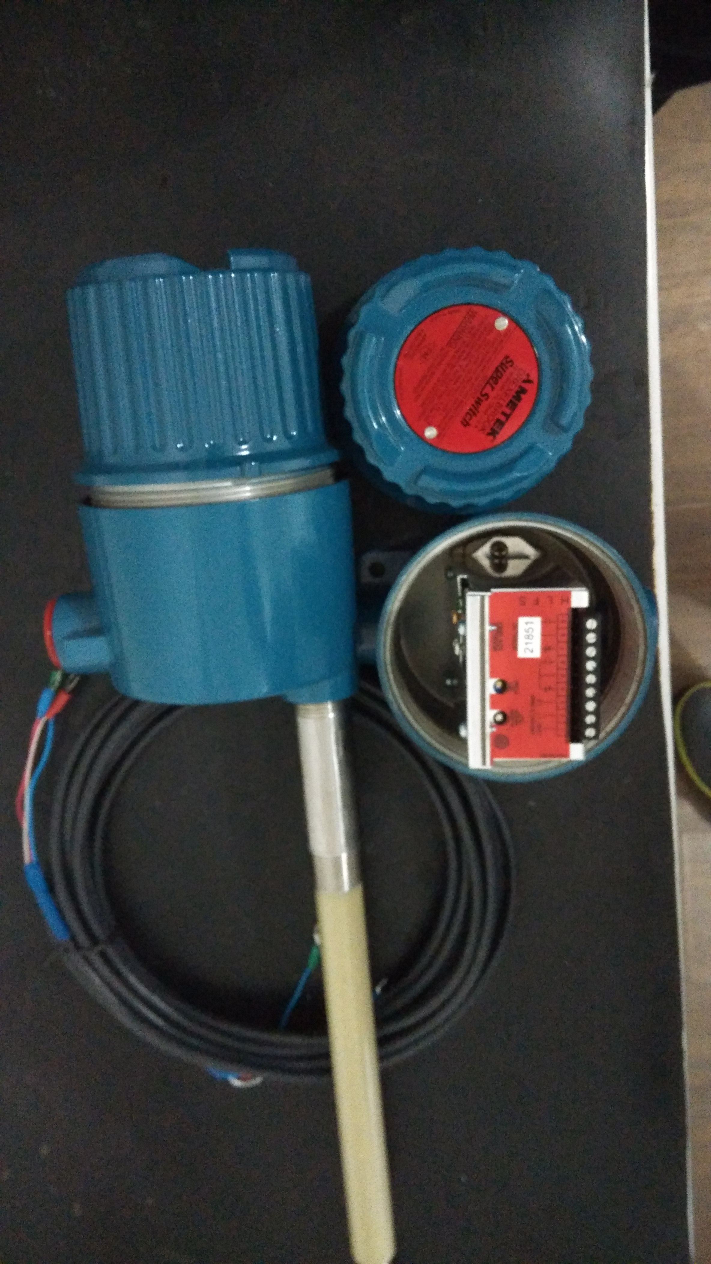 RF fill level switch AD8-6B8A-031 AD8-6B8A-043 AMETEK