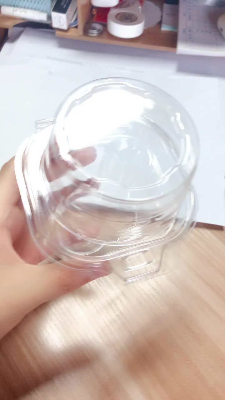 2 Cavity Cupcake Boxes Stackable Regular Cupcake Carrier Holder,Thicker ...