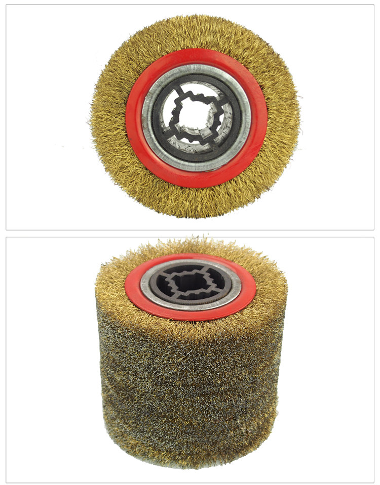 [USD 35.75] Steel Wire Drawing Wheel Wood Pattern Reduction Derusting ...