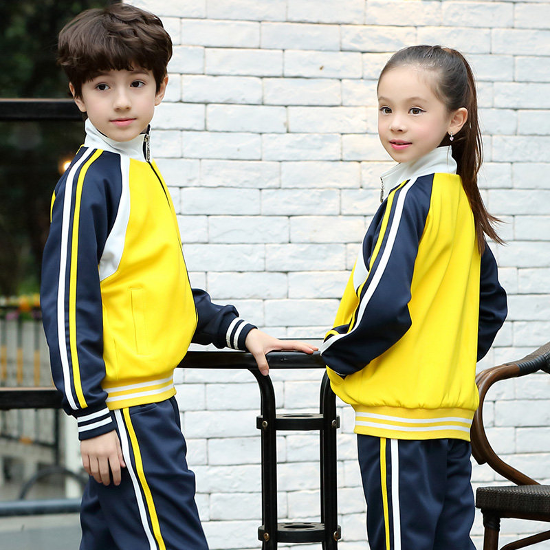 Primary school uniform Spring and Autumn Winter Sports two sets ...
