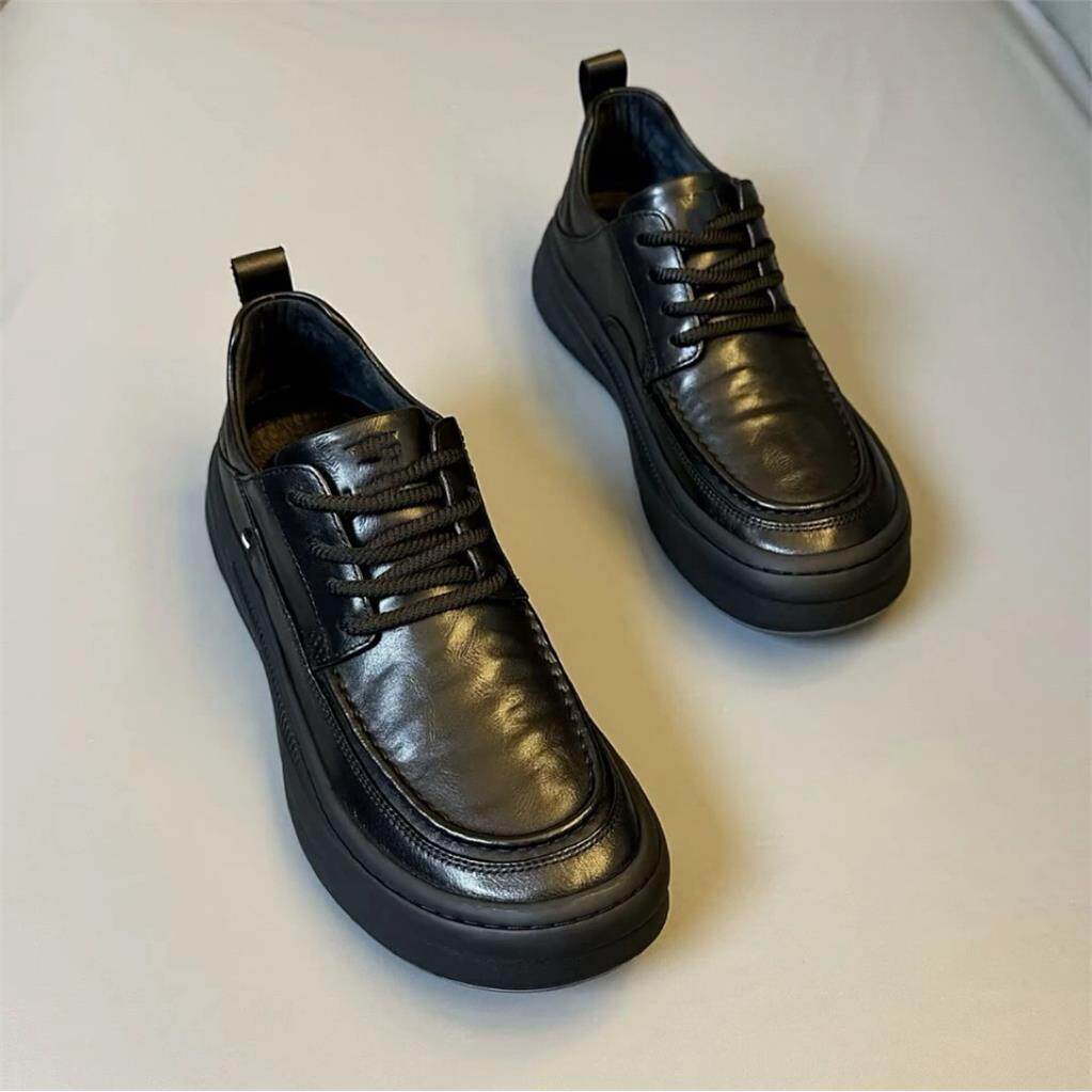 18386 spring new collection: cowhide business casual shoes. comfortable ...