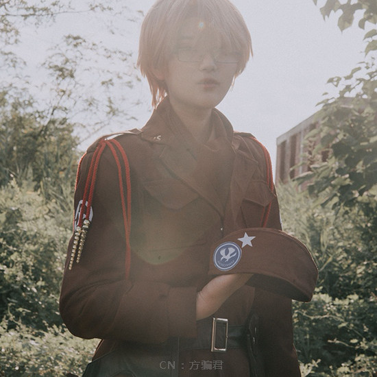 【自由风】APH黑塔利亚cos 阿尔 cos服冷战美国游戏动漫军装制服