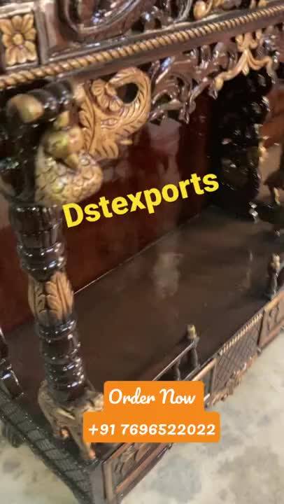 Gorgeous Pooja Mandir Designs For Home Dst Teak Wood Temple Collection ...
