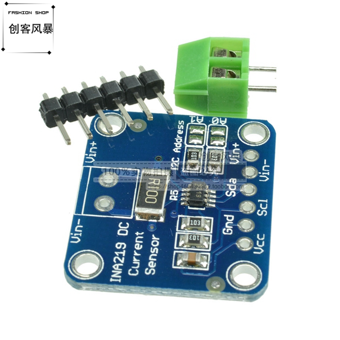 [USD 8.02] MCU-219 INA219 I2C interface zero drift bidirectional ...
