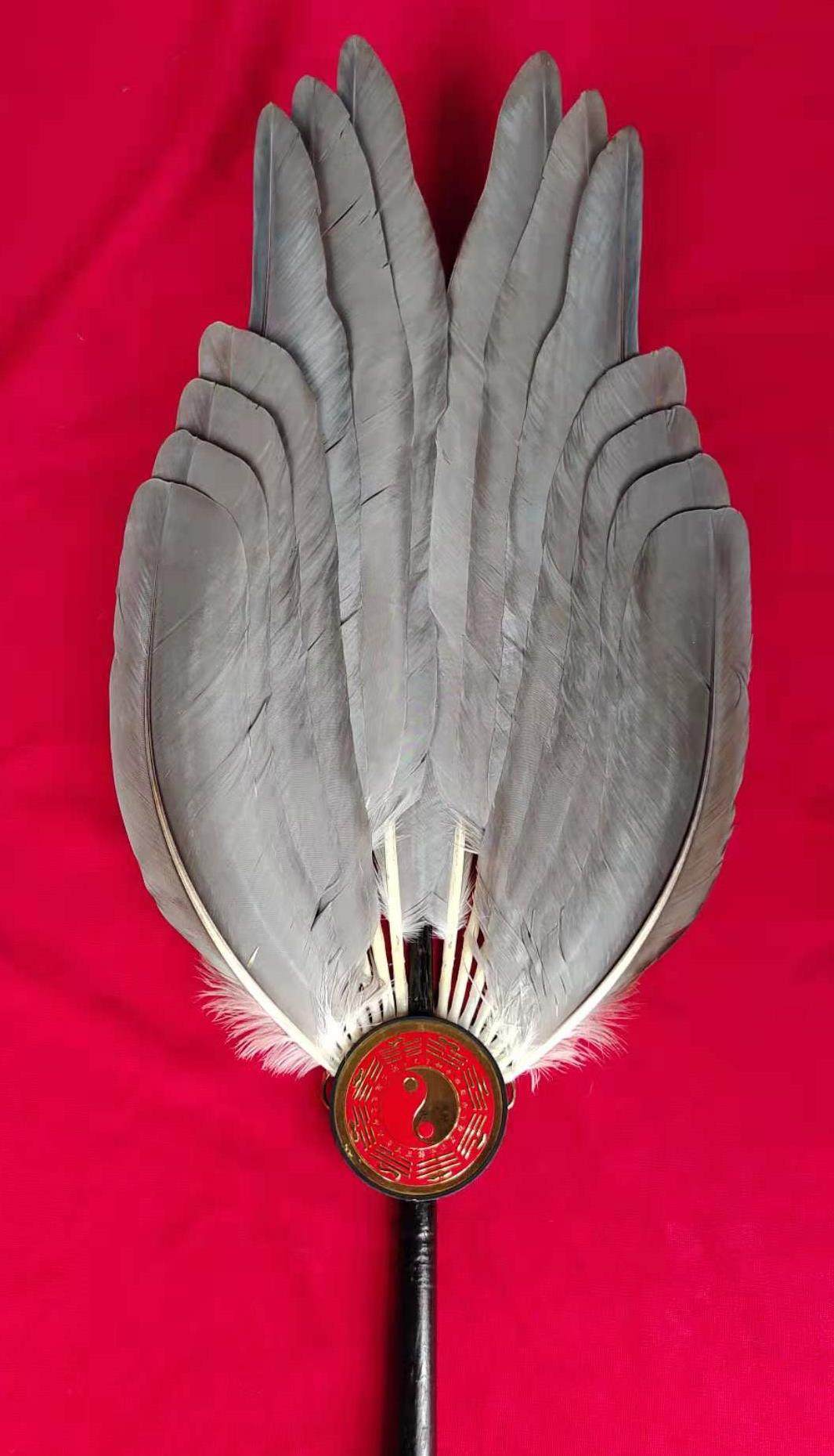 (Time-honored brand) Gaochun specialty feather fan Chenji Fansun ...