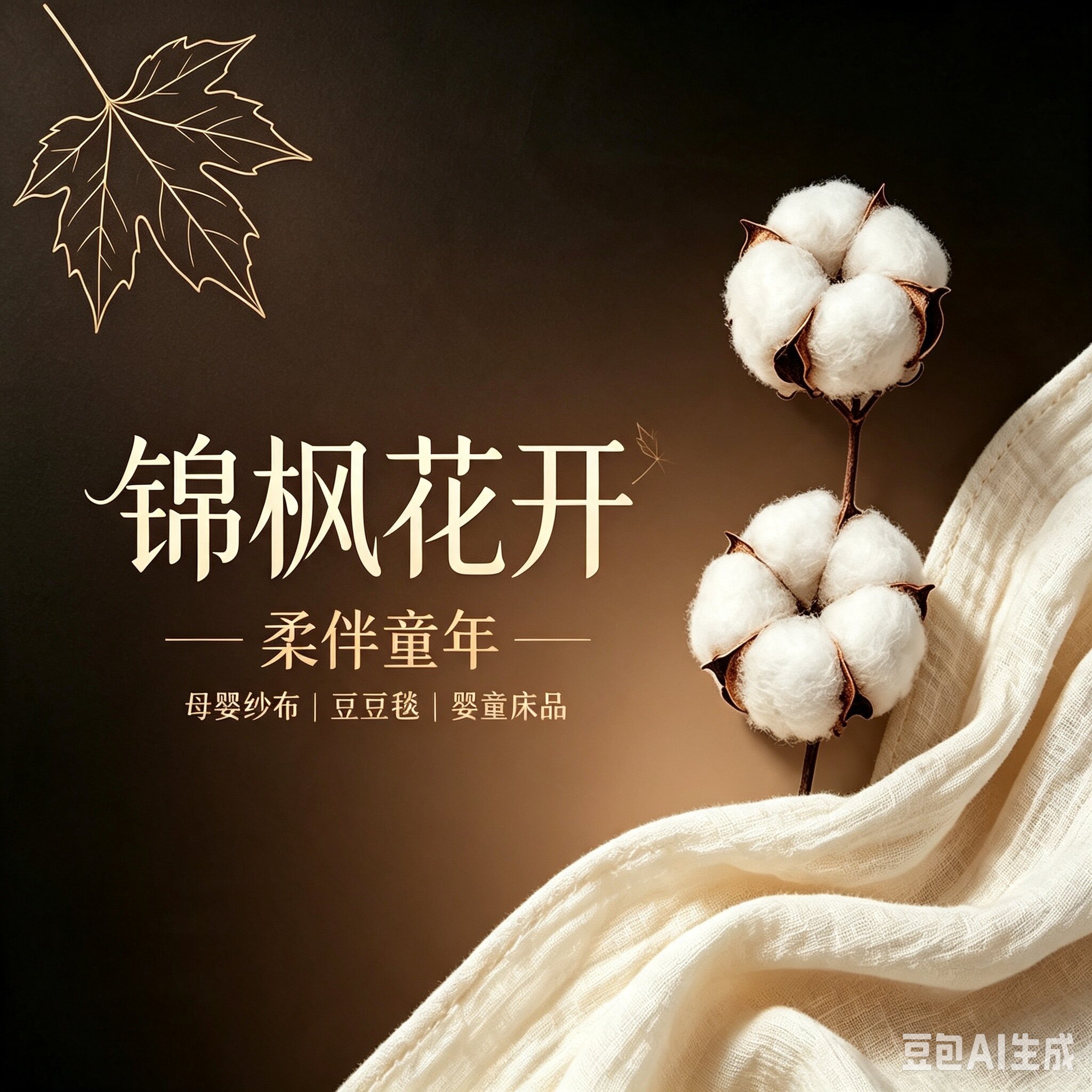 锦枫花开婴童纺织品