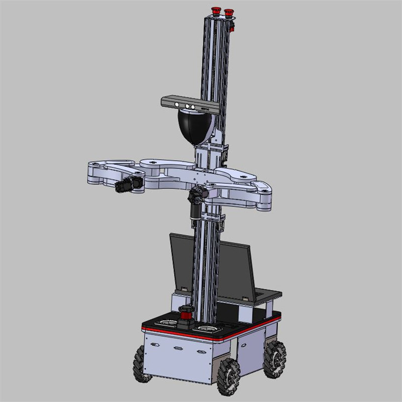 Agv (automated guided vehicle) manipulator 3d model – build your ...